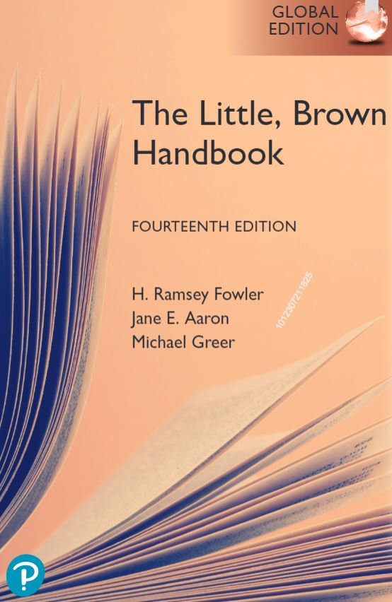 Ingebook - THE LITTLE, BROWN HANDBOOK 14ED