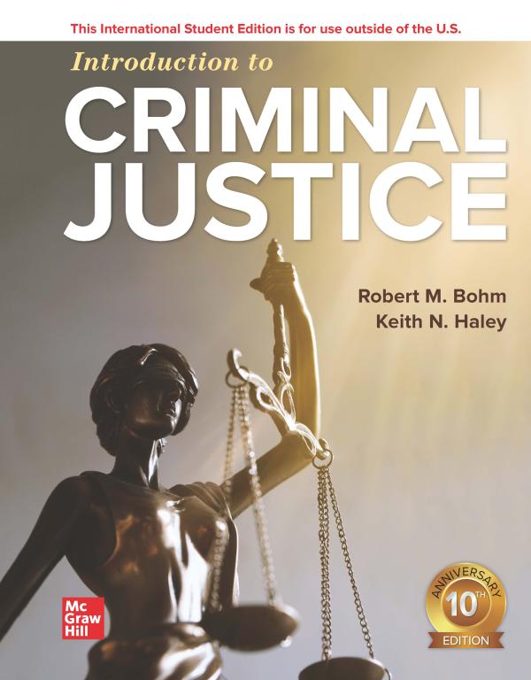 Ingebook - INTRODUCTION TO CRIMINAL JUSTICE
