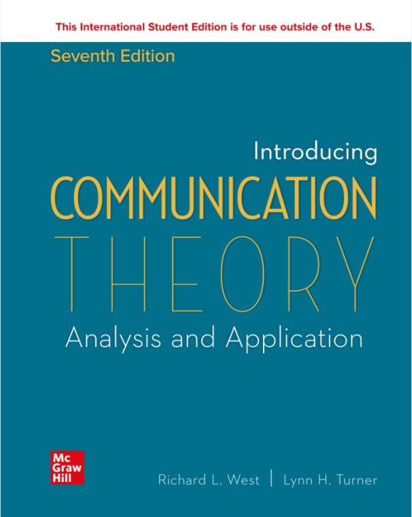 Ingebook - INTRODUCING COMMUNICATION THEORY 7ED - Analysis and Application